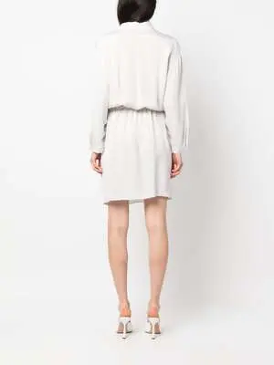 Emporio Armani Draped Shirt Dress