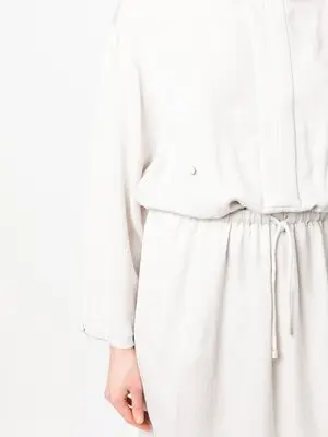 Emporio Armani Draped Shirt Dress
