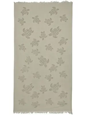 Vilebrequin Turtle-pattern Organic-cotton Beach Towel