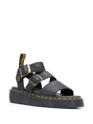 Dr. Martens Open Toe Buckled Sandals