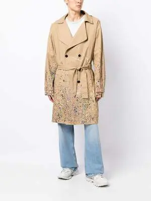 HACULLA. Paint Splatter Trench Coat