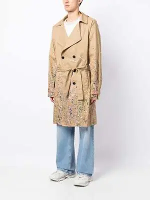 HACULLA. Paint Splatter Trench Coat