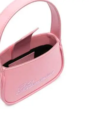 Blumarine Crystal-embellished Logo Tote