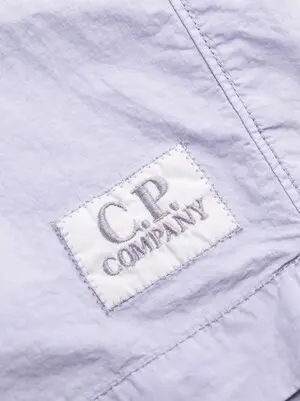 C.P. COMPANY Logo Patch Shorts - Purple