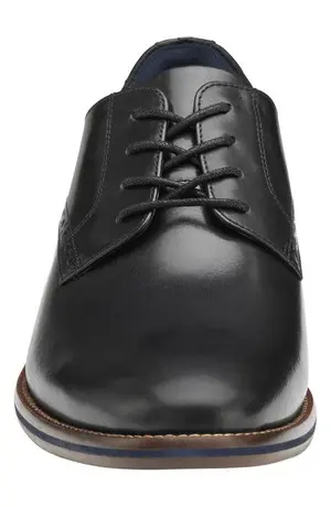 Johnston & Murphy Conard 2.0 Plain Toe Oxford - Black Full Grain