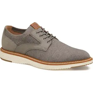 Johnston & Murphy Upton Plain Toe Knit Derby - Gray