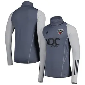 Adidas D.c. United Warm Raglan Cold.rdy Top - Gray