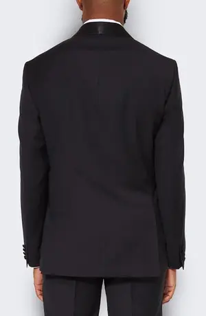 9TOFIVE Shawl Lapel Wool Dinner Jacket