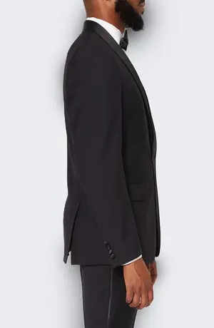 9TOFIVE Shawl Lapel Wool Dinner Jacket