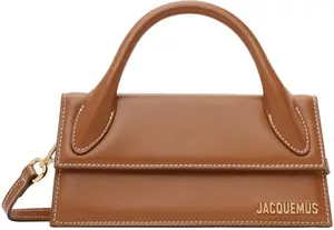 Jacquemus JACQUEMUS Le Papier 'Le Chiquito Long' Bag - 810 Light Brown