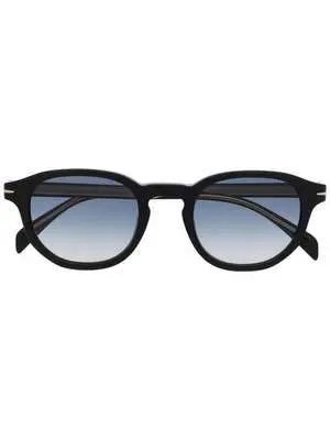 DB EYEWEAR BY DAVID BECKHAM Round-frame Sunglasses - Black