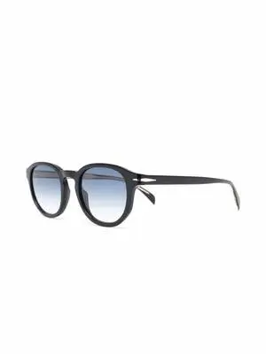 DB EYEWEAR BY DAVID BECKHAM Round-frame Sunglasses - Black