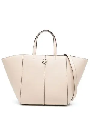 Tory Burch Mcgraw Carryall Tote Bag - Neutrals