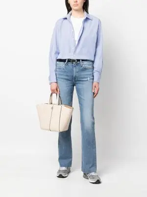 Tory Burch Mcgraw Carryall Tote Bag - Neutrals
