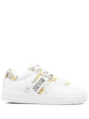 Versace Jeans Couture Criss-cross Sneakers For Women