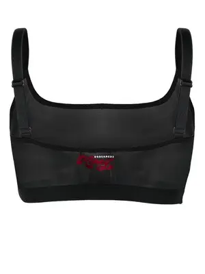 Dsquared2 Slogan-print Sports Bra