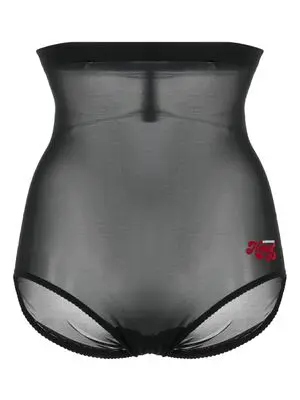 Dsquared2 Slogan-print Sheer Briefs