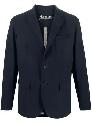 Herno Plain Single-breasted Blazer
