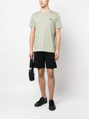 Fred Perry Ringer Logo-embroidered T-shirt