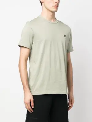 Fred Perry Ringer Logo-embroidered T-shirt