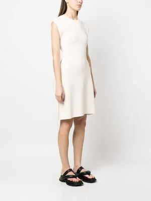 YVES SALOMON Fine-ribbed Sleeveless Mini Dress