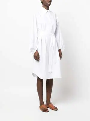 P.a.r.o.s.h Belted Shirt Dress