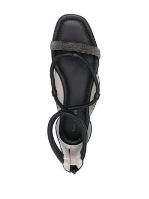 Fabiana Filippi 10mm Open-toe Leather Sandals