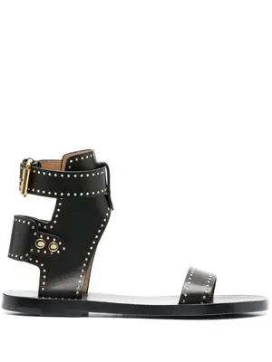 Isabel Marant Étoile Studded Calf Leather Sandals