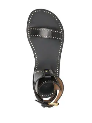 Isabel Marant Étoile Studded Calf Leather Sandals