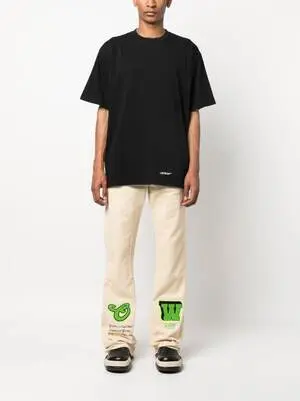Off-White Scribble Diagonals-print T-shirt