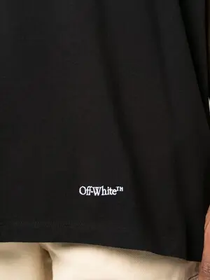 Off-White Scribble Diagonals-print T-shirt