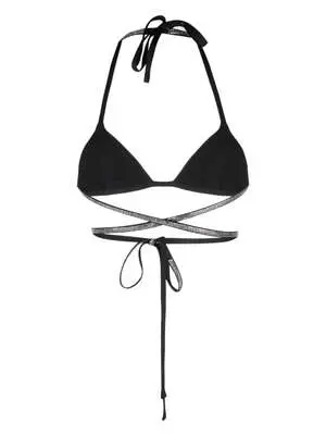 Heron Preston Rhinestone-embellished Bikini Top