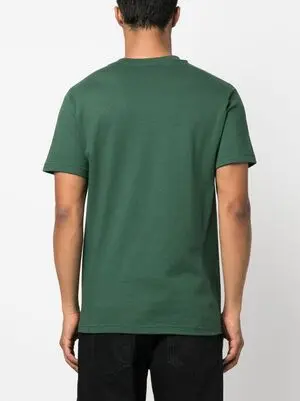 PLEASURES Take Your Time Cotton T-shirt - Green