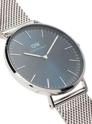DANIEL WELLINGTON Classic Mesh 40mm - Blue
