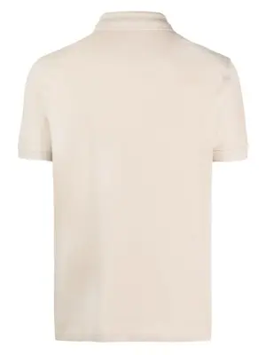 Barbour Embroidered-logo Polo Shirt - Neutrals