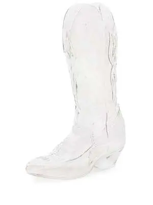 SELETTI X Diesel Crystal Bootie Vase - White