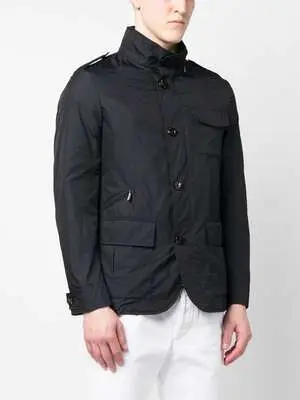 MOORER Porto Lightweight Jacket - Blue
