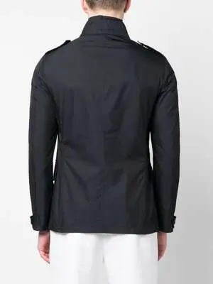 MOORER Porto Lightweight Jacket - Blue