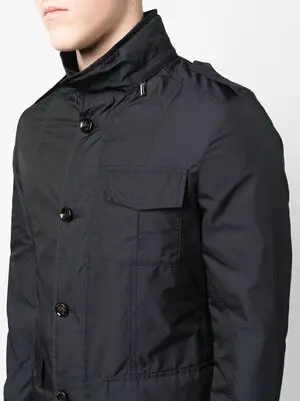 MOORER Porto Lightweight Jacket - Blue
