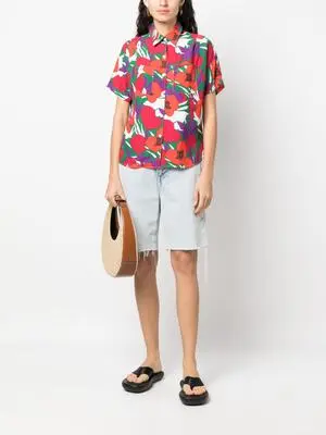 A.p.c. Floral-print Shirt