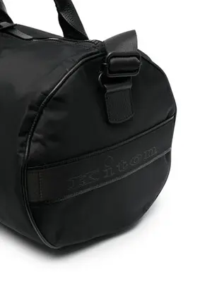 Kiton Logo-strap Travel Bag
