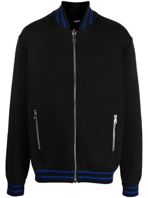 Balmain Zipped Knit Jumper