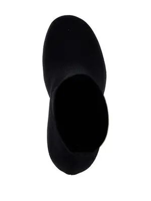 Alexander McQueen 105mm Heeled Slip-on Boots
