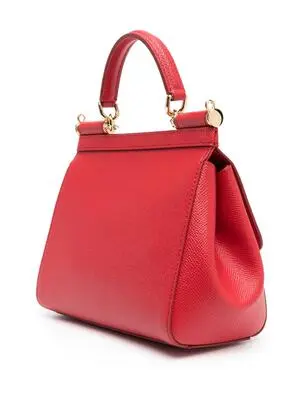 Dolce & Gabbana Medium Sicily Tote Bag - Red