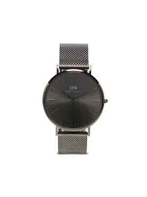 DANIEL WELLINGTON Classic Sterling 40mm Bracelet Watch - Black