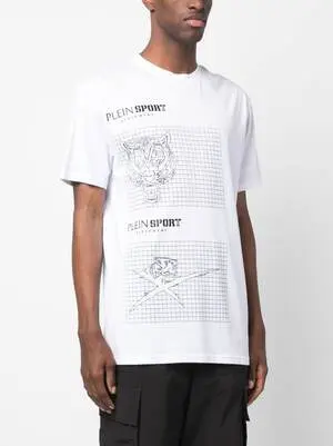 PLEIN SPORT Graphic-print Short-sleeve T-shirt