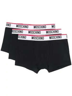 Moschino Logo Trim Boxers