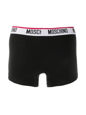 Moschino Logo Trim Boxers