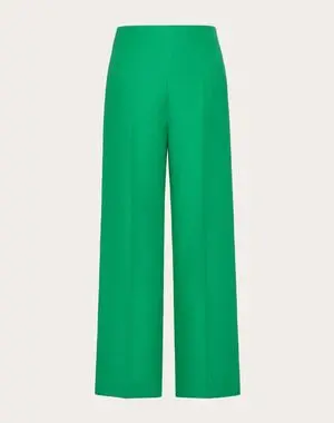 Valentino Garavani Crepe Couture Trousers - Green