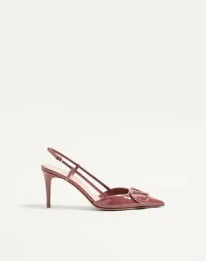 VALENTINO GARAVANI WITH UNDERCOVER Valentino Garavani VLogo Signature Slingback Pumps Brown